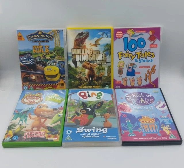 KIDS CHILDRENS DVD bundle job lot. 6 DVDS £9.99 - PicClick UK
