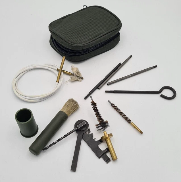 VINTAGE SA80 BRITISH Army Weapon Rifle Gun Cleaning Kit In Case £19.95 ...