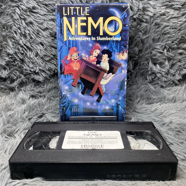 LITTLE NEMO ADVENTURES in Slumberland VHS 1989 Hemdale Film Animated ...