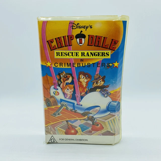 CHIP N DALE Rescue Rangers In Crimebusters VHS Clam Shell £6.26 ...