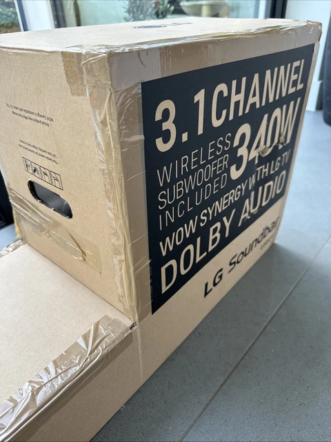LG SOUNDBAR AND Wireless Subwoofer US60T in Great Condition in Original ...