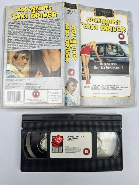 ADVENTURES OF A TAXI DRIVER - VHS Video - Cinema Club £8.99 - PicClick UK