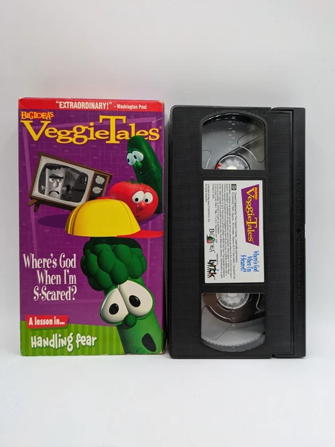 VEGGIETALES - WHERES God When Im S-Scared (VHS, 1998) £5.65 - PicClick UK