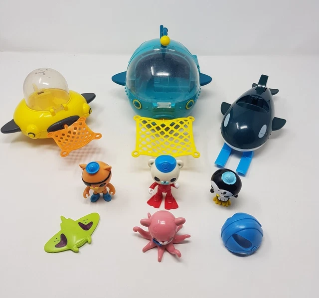 OCTONAUTS GUP A Gup O Gup D Bundle + Figures Professor Inkling £24.99 ...
