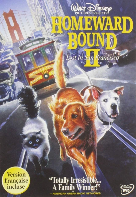 HOMEWARD BOUND II - Lost in San Francisco (DVD) Kevin Chevalia Sally ...