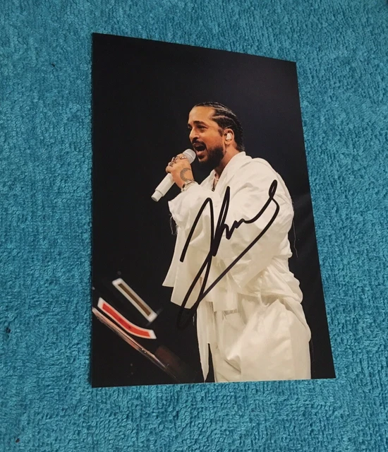 PHOTO DEDICACE AUTOGRAPH Slimane Eurovision 2024 France Mon Amour EUR 10,00 - PicClick FR