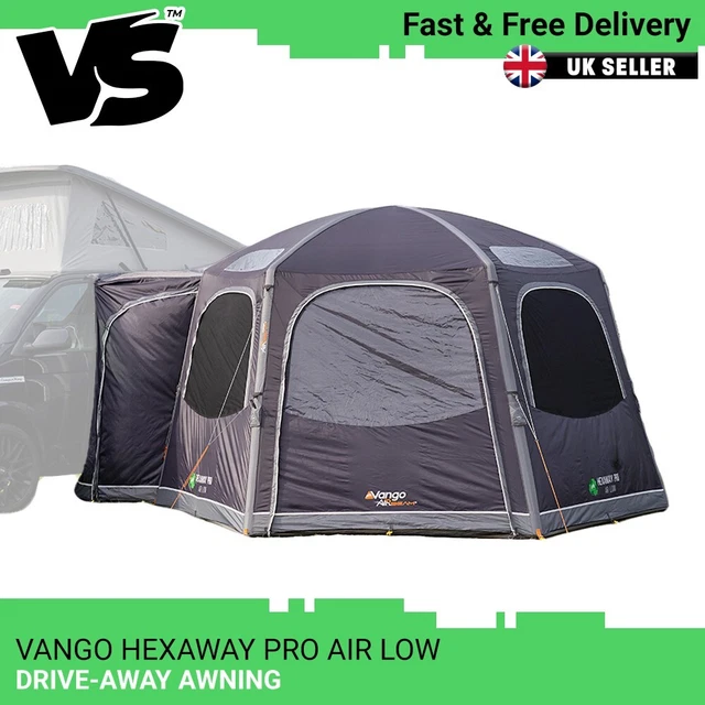 VANGO HEXAWAY PRO Air Low Drive-Away Inflatable Awning For Van Campervan £819.99 - PicClick UK