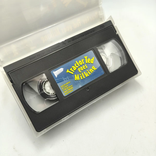 TRACTOR TED GOES Milking VHS Tape Kids Children's Tape PAL £7.99 ...