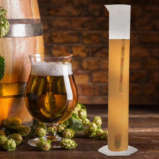 2 JUEGOS VINO Araómetro Hidrómetro Kit Para La Suite De Elaboración Del Vino EUR 15,84 - PicClick ES