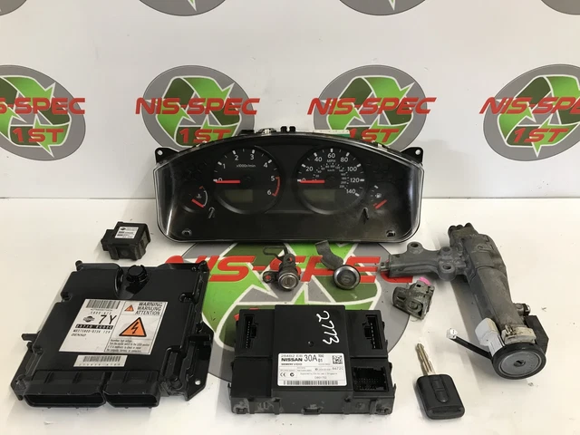 2007 NISSAN NAVARA D40 ECU BCM & lock set 2.5l 169bhp Euro 4 Automatic ...