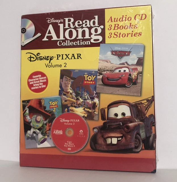 DISNEY'S PIXAR READ Along Collection: Cars, Toy Story, and Toy Story 2 ...