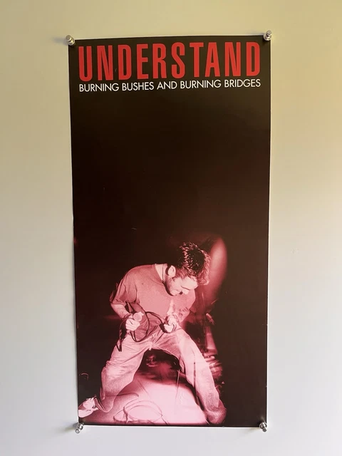 UNDERSTAND AFFICHE BURNING Douilles Et Burning Bridges Original ...