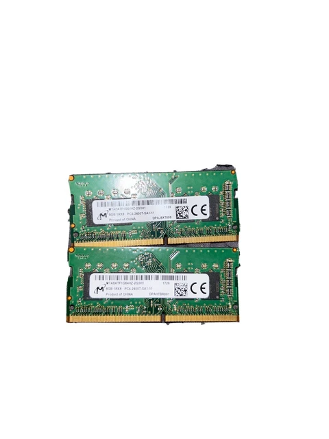 MICRON 16GB 2X8GB 1Rx8 PC4-2666V MTA8ATF1G64HZ-2G6E1 Laptop Memory RAM ...