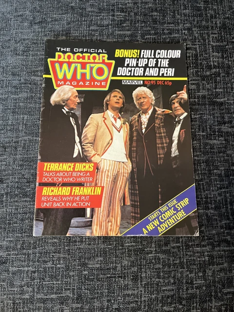DOCTOR WHO MONTHLY Magazine - No 95 with Poster £4.99 - PicClick UK