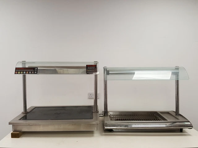 2 X HEATED Buffet Food Display Counter-Top Units - Schott Ceran Hob $89 ...