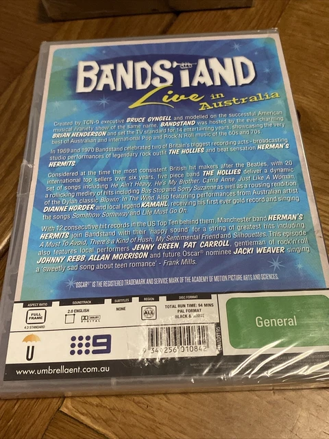 BANDSTAND LIVE IN Australia The Hollies 1979 & Herman’s Hermits 1969 ...