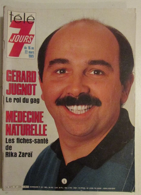 PROGRAMME TÉLÉVISION TÉLÉ 7 JOURS N° 1242 de Mars 1985 GRACE de MONACO ...