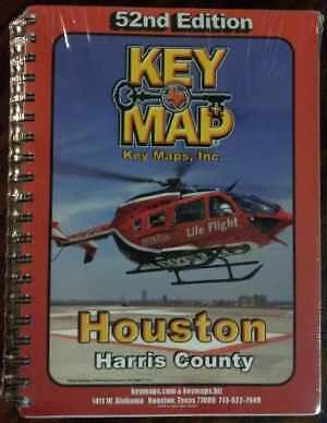 HOUSTON HARRIS COUNTY 2013 Key Map 52nd - Spiral-bound, by Key Maps ...