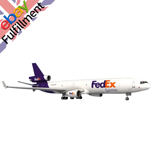 1:100 SCALE FEDEX MD-11 Air Plane Model 3D Paper Unassembled Kit ...