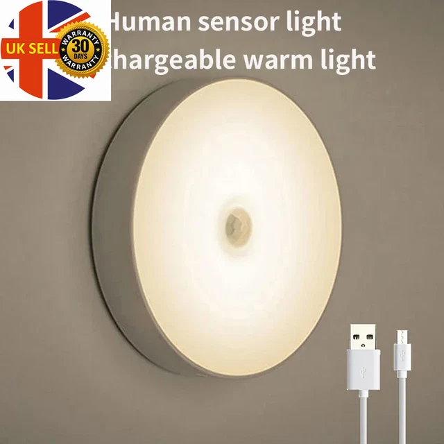 LED SMART HUMAN Body Sensor Night Lights Emergency Automatic Lighting ...