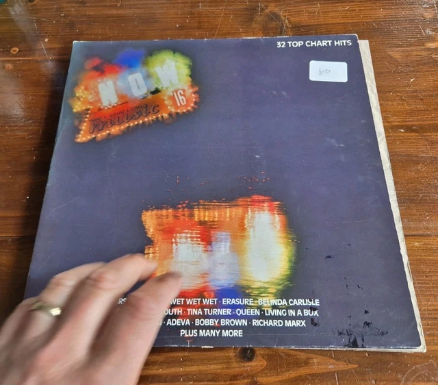 VARIOUS - NOW That's What I Call Music 16 2Xlp Now 16 Virgin Emi 1989 ...
