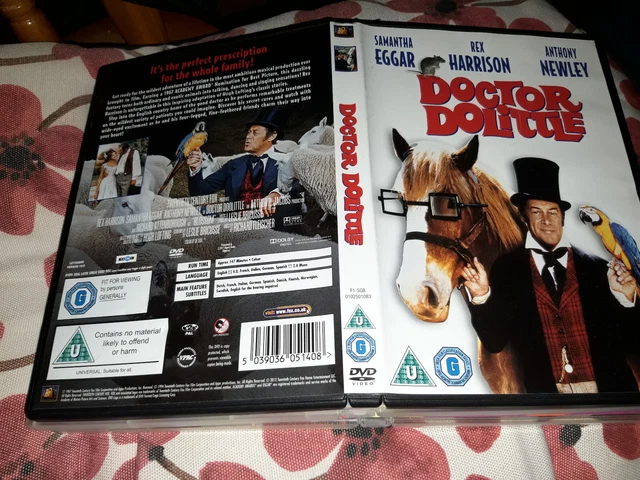 DOCTOR DOLITTLE [DVD] [1967] uk dvd free uk postage £4.79 - PicClick UK