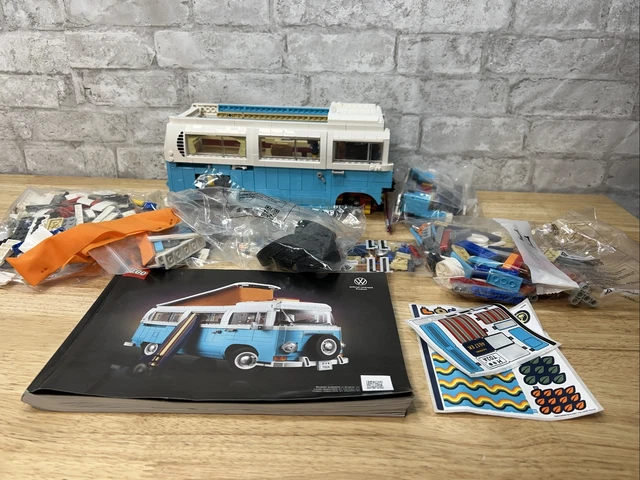 LEGO ICONS: VOLKSWAGEN VW T2 Camper Van 10279 Started 100% Complete ...