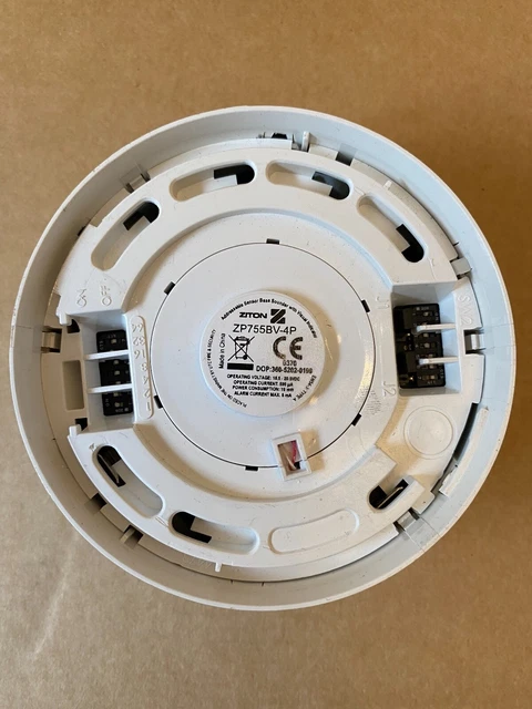ZITON ZP755BV-4P ADDRESSABLE Sounder & Visual Indicator - Pure White £ ...