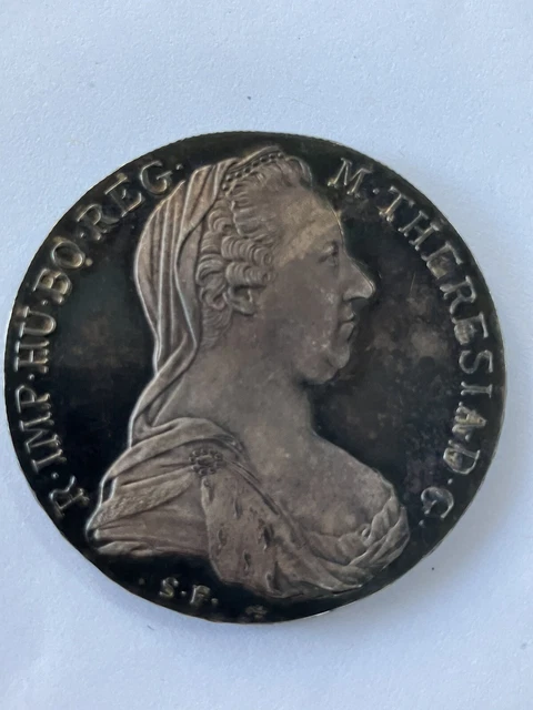 ÖSTERREICH MARIA THERESIA Thaler 1780 ARCHID AVST DUX BURG COTYR 1780 X ...