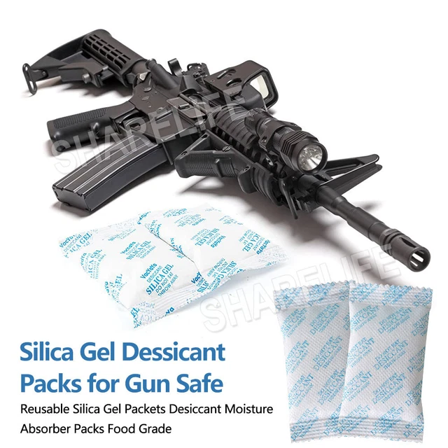 25-125X SILICA GEL Packets Moisture Absorber Reusable Desiccant Food ...