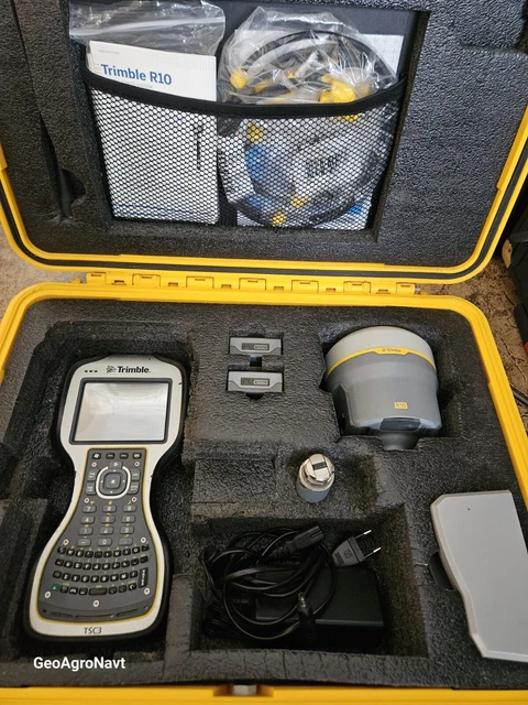 RADIO RECEPTOR GNSS Trimble R10-2 Base/Rover Precision RTK UHF opción ...