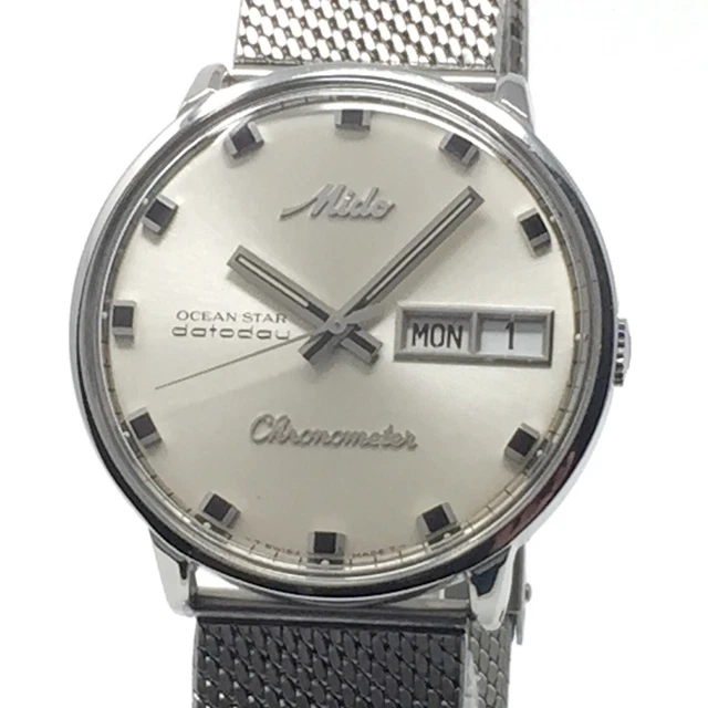 MIDO OCEAN STAR Datoday Chronometer Vintage (Neu NOS / New NOS) M5049 ...