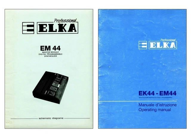 ELKA EM-44 SERVICE Manual Schematic Diagrams Schema Circuit Diagram 13 ...