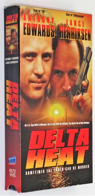 DELTA HEAT VHS Cop Anthony Edwards Chases Lance New Orleans DrugDealer ...