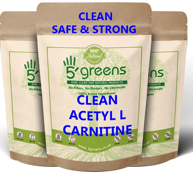 ACETYL L-CARNITINE 600MG Capsules - Best ALC Guaranteed 100% Pure ALC ...