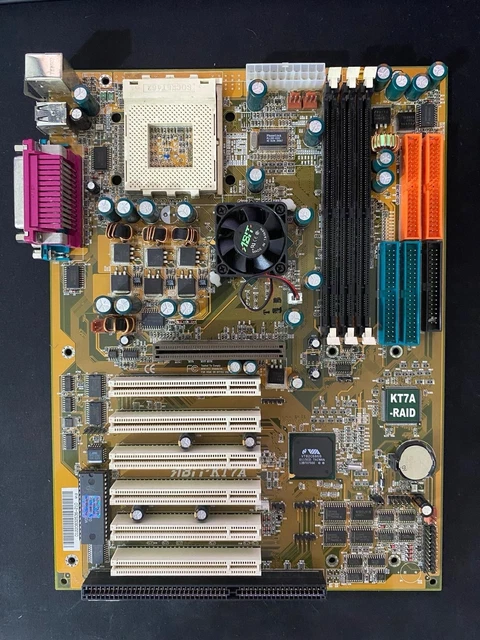 ABIT KT7A-RAID SOCKET 462 AGP PCI ISA ATX Motherboard NOT TESTED YET £ ...