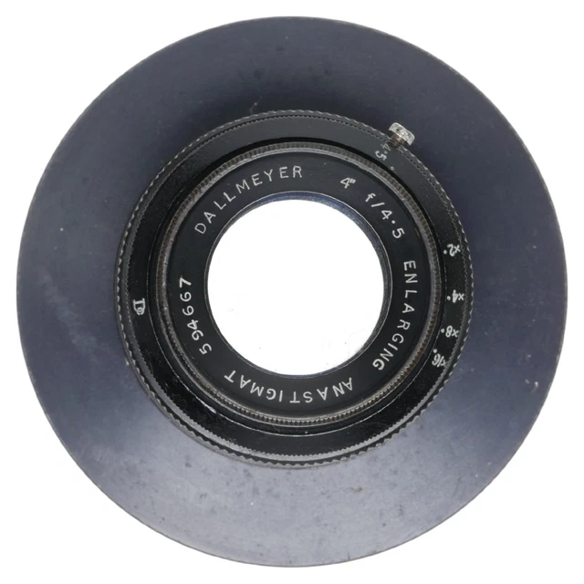 DALLMEYER 4 INCH f/4.5 Enlarging Anastigmat Vintage Lens $199.00 - PicClick