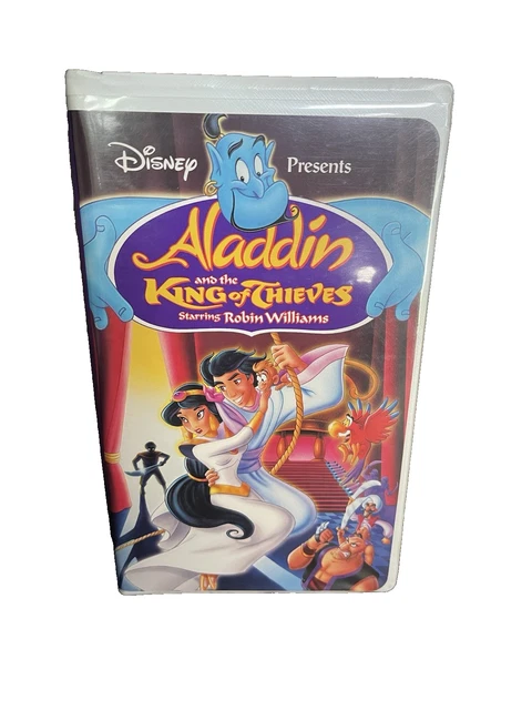 DISNEY ALADDIN AND the King of Thieves VHS Walt Disney Home Video 4609 ...