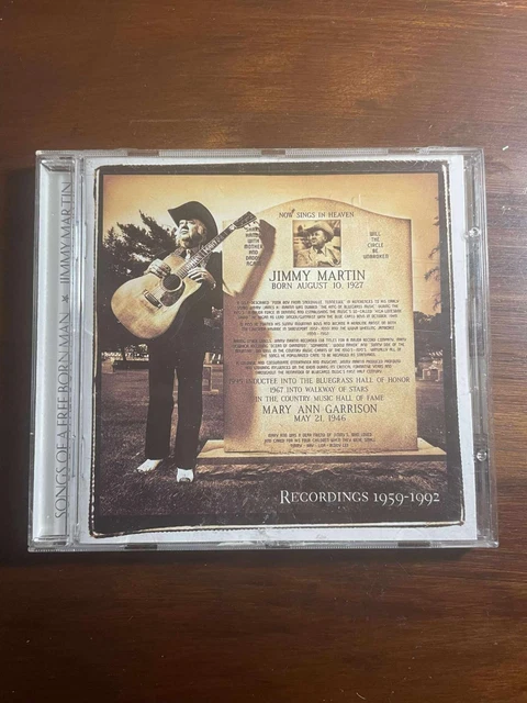 SONGS OF A Free Born Man, Jimmy Martin by Various (CD, 2003) £4.53 ...