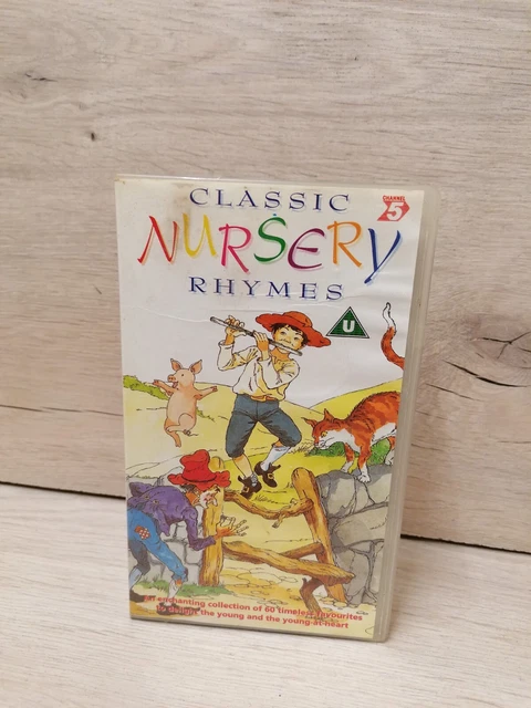 CLASSIC NURSERY RHYMES (VHS, 1997) - 60 Nursery Rhymes and Playsongs £8 ...