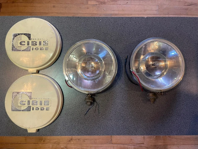 2 PHARES ANTIBROUILLARDS projecteurs Cibie iode EUR 100,00 - PicClick FR