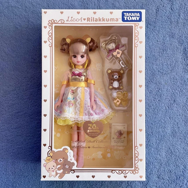 LICCA CHAN X Rilakkuma 20th Anniversary Stylish doll Limited TAKARA ...