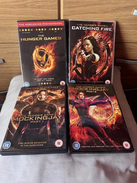 THE HUNGER GAMES Complete 4 Film Collection DVD £2.43 - PicClick UK