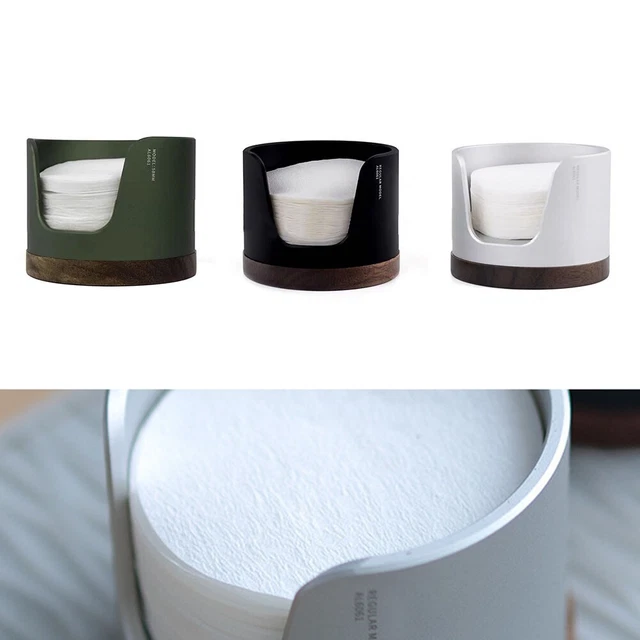 BO?TE DE RANGEMENT pour papier filtre caf contient 120 papiers filtres ron EUR 38,14 - PicClick FR