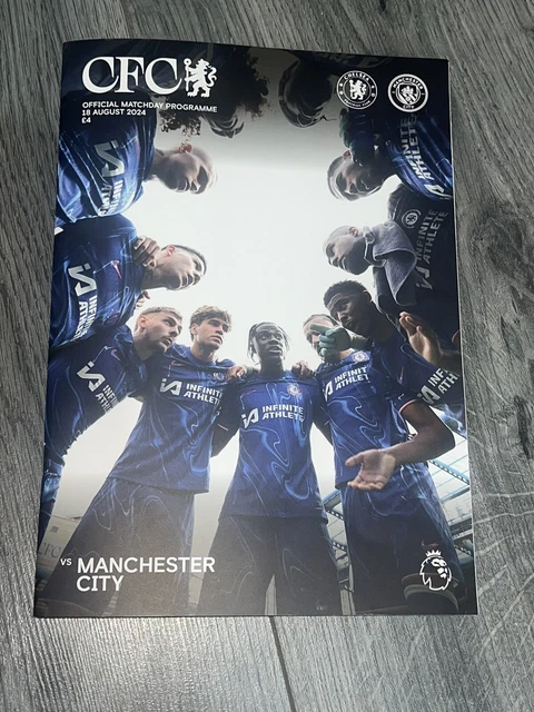 CHELSEA VS MANCHESTER City Match-day Programme (Season 24/25) £6.00 ...