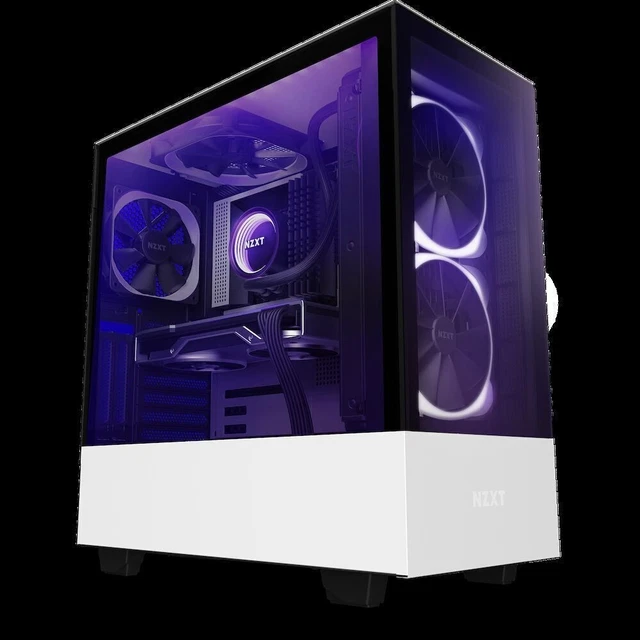 NZXT H510 ELITE Premium Compact Mid-tower ATX Case - White EUR 69,34 ...