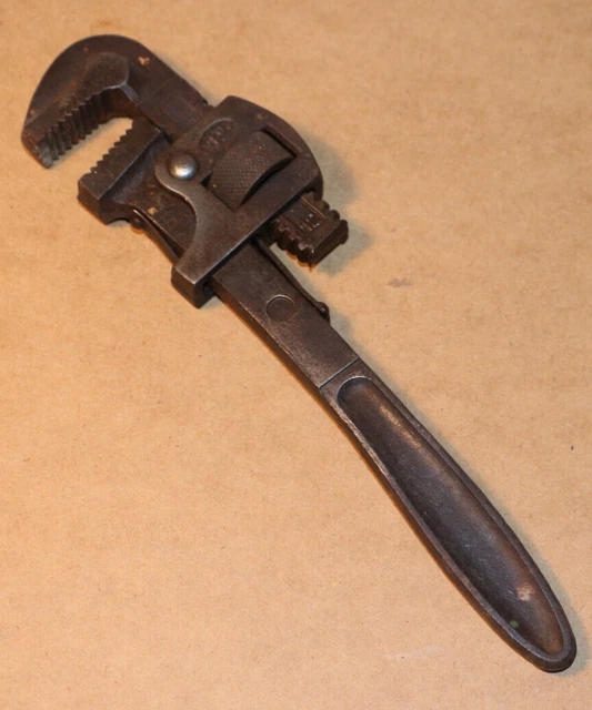 ORIGINAL STEEL ALTES Werkzeug Engländer Franzose Rollgabelschlüssel ...