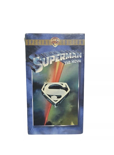SUPERMAN THE MOVIE VHS Tape Sealed 1978 /2001 Special Edition ...