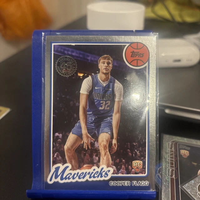 TOPPS 2025/26 NBA Cooper Flagg 45th Anniversary Rookie Card EUR 9,17 ...