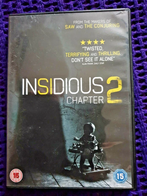 INSIDIOUS - CHAPTER 2 DVD (2014) Rose Byrne, Wan (DIR) cert 15 Creepy ...